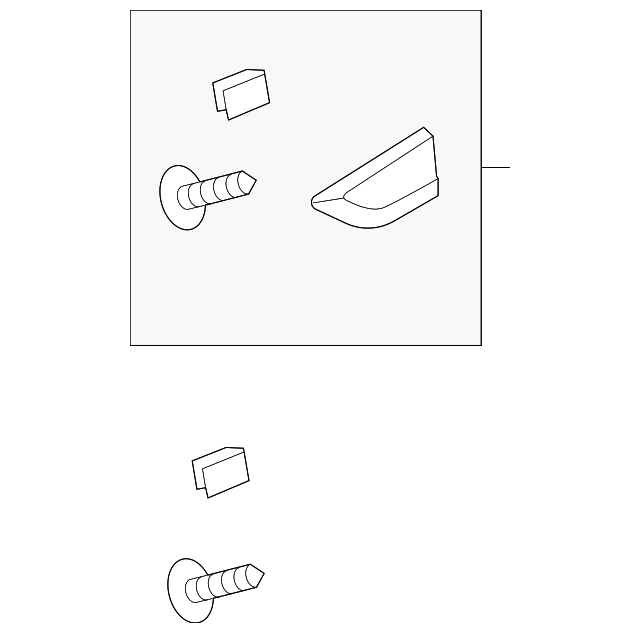 2021-2023 Kia Sorento | Upper Molding | 877F2-R5300 | Kia Auto Parts