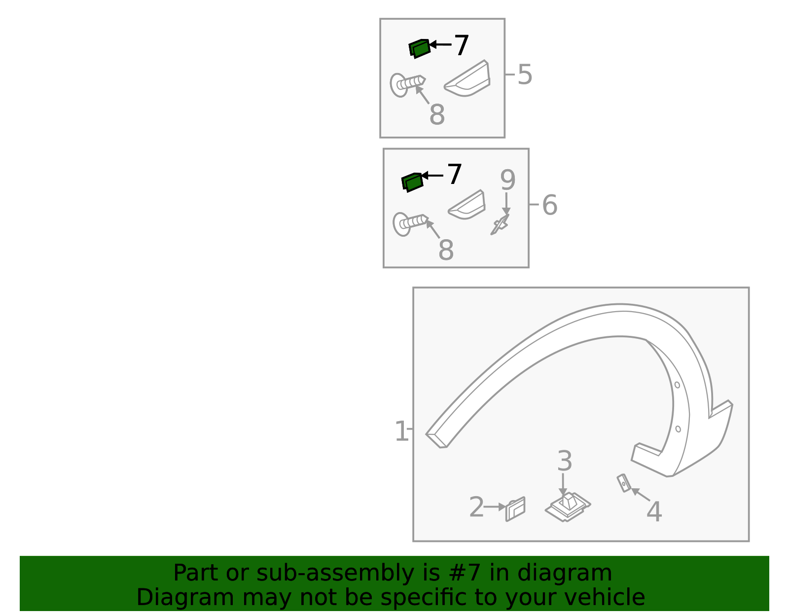 87715-G9000 - Upper Molding Clip 2021-2025 Kia Sorento | Kia.Parts Store