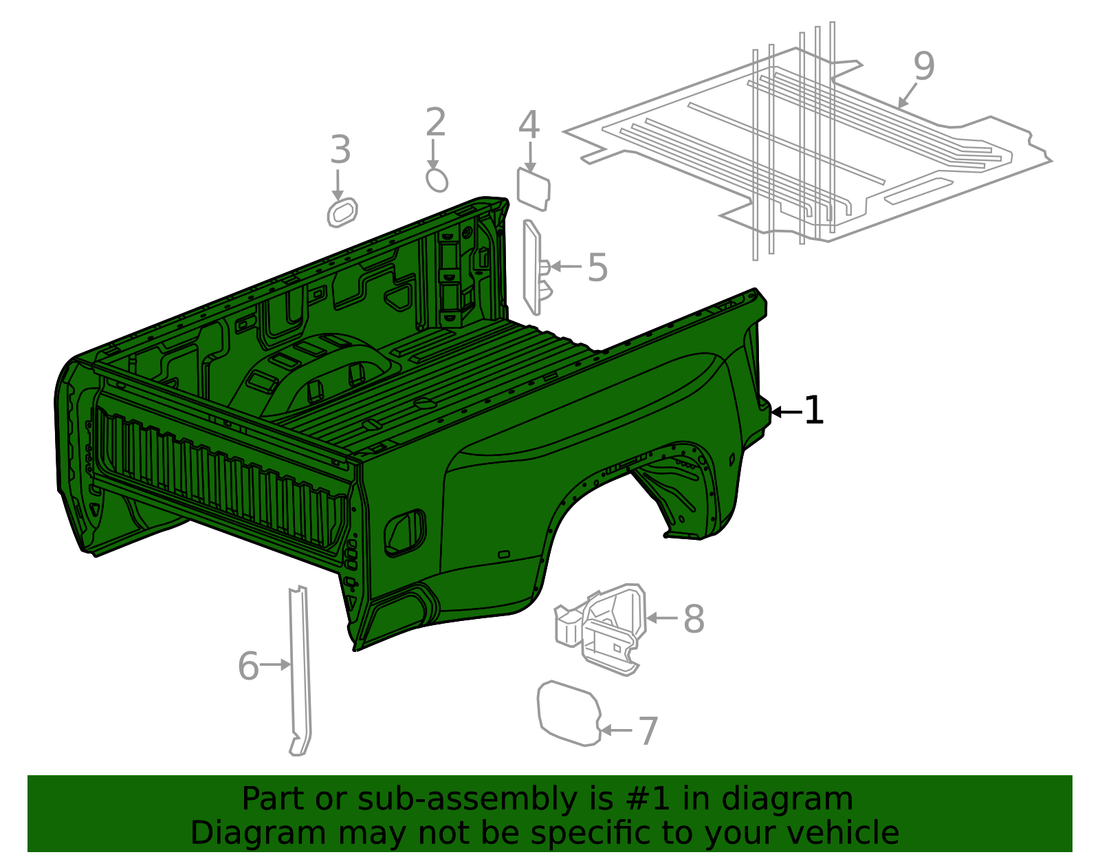 2020-2025 GM Box Assembly 85611556 GM | GMPartsDirect.com