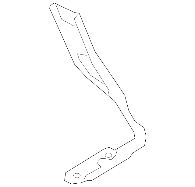 2010-2019 Lincoln MKT | Hood Hinge | AE9Z-16797-A | Walls' Ford Parts