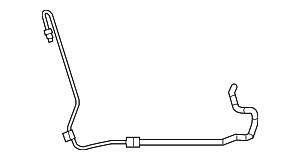 5C0-422-891-K - Volkswagen Return Hose 2011-2015 Volkswagen Jetta ...