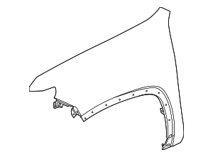 2020-2025 Chevrolet Front Passenger Side Fender 84581167 GM ...