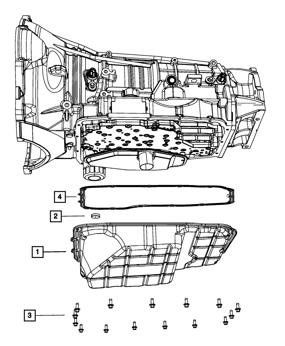 68425659AA - High-Quality Oil Pan Gasket for 2018-2024 Ram | AutoNation ...