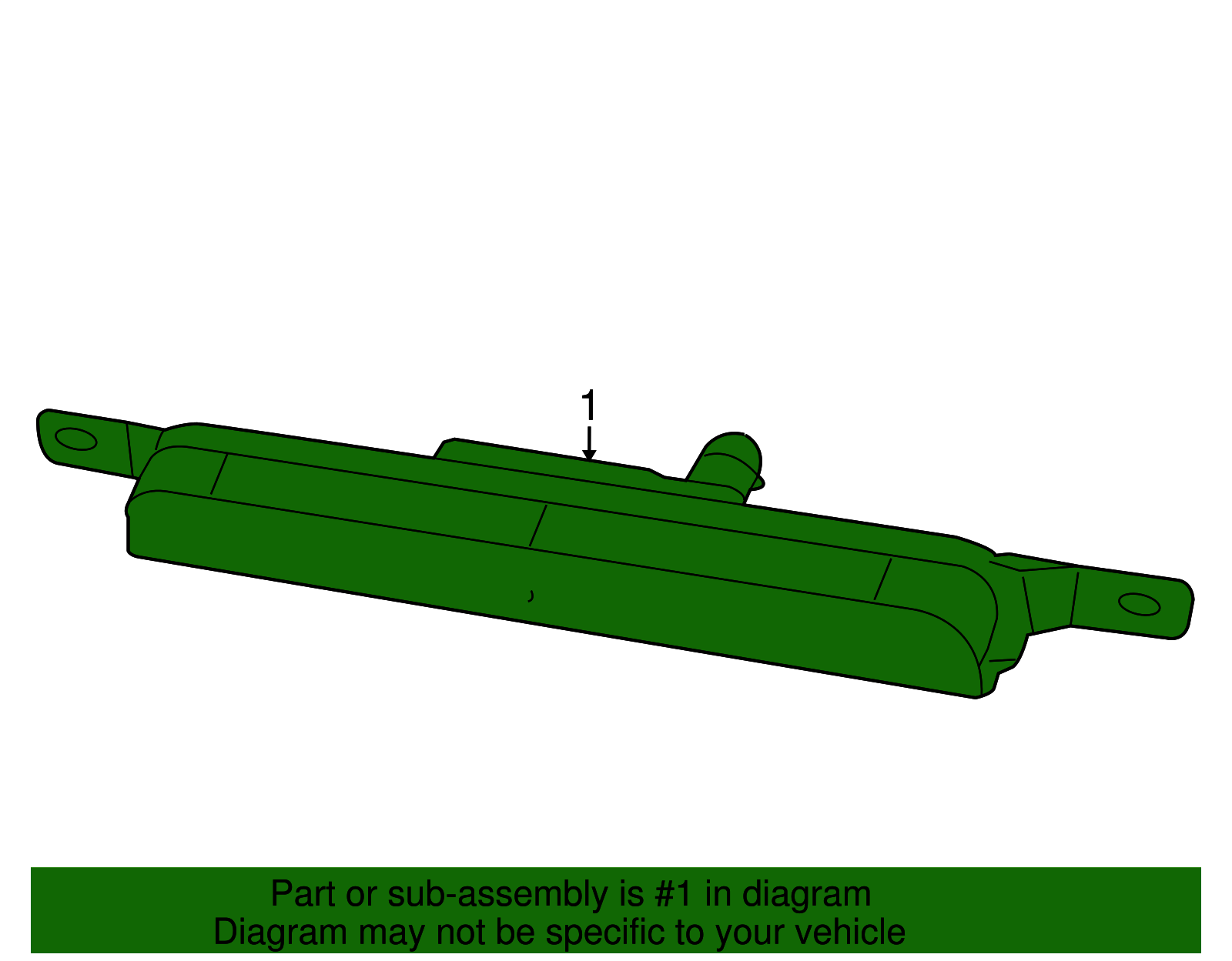 2008-2020 Mopar High Mount Lamp 68083906AC | Mopar Parts Canada