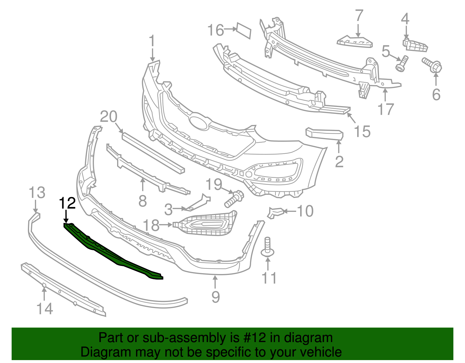 2013-2018 Hyundai Santa Fe Sport Center Panel 86565-4Z000 | OEM Parts ...