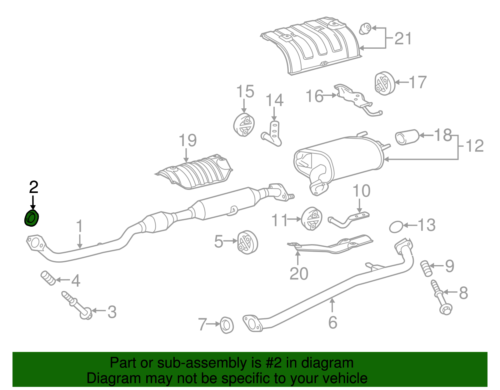 1992-2021 Toyota 1992-2021 Toyota - Exhaust Pipe Gasket 90917-06078 ...