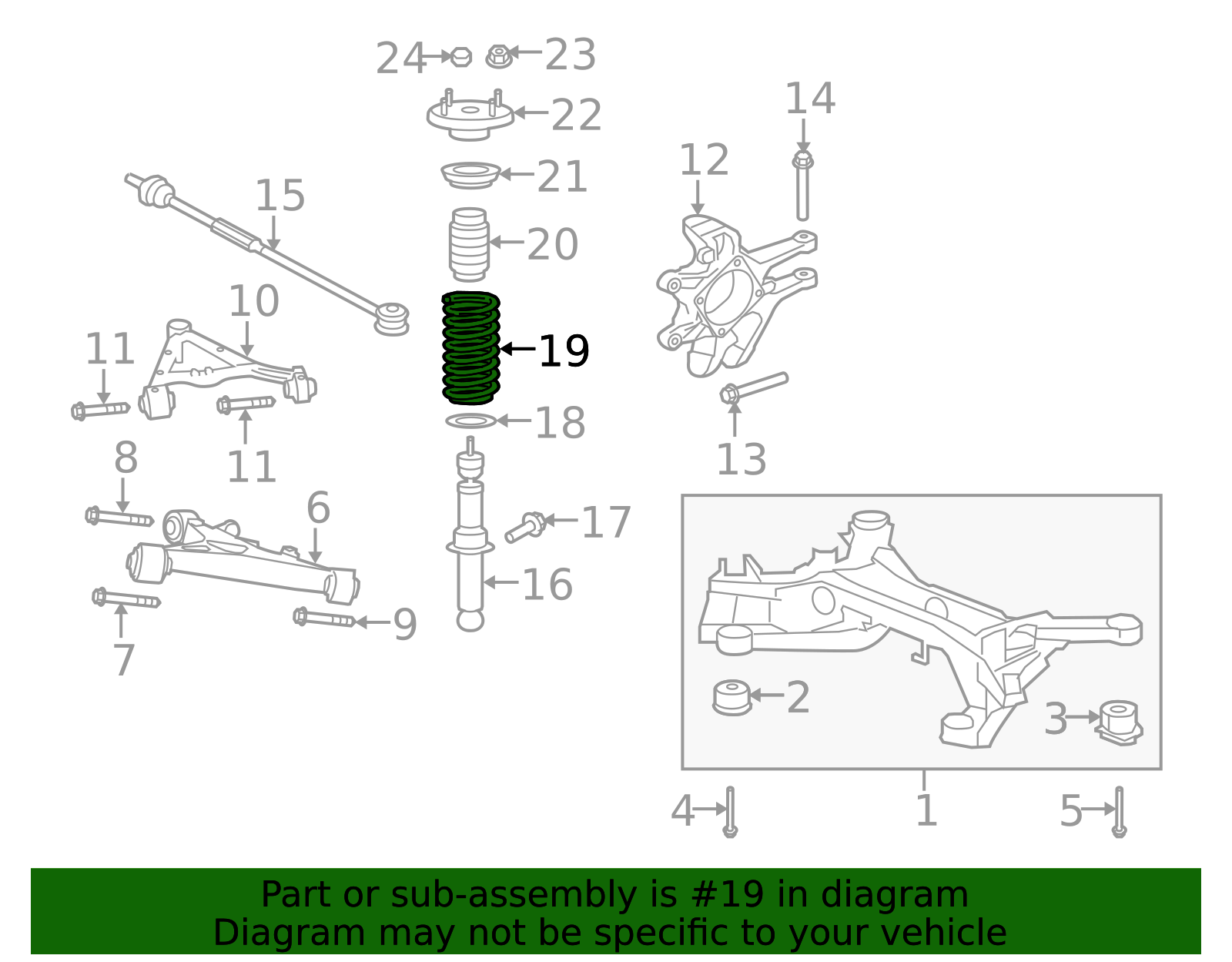 2010-2015 Jaguar XK Coil Spring C2P17666 | Jaguar Parts Direct