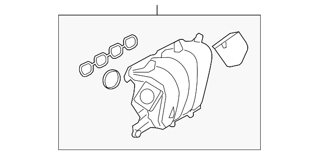 2010-2019 Toyota Engine Intake Manifold 17120-0T012 | Toyota Parts Center