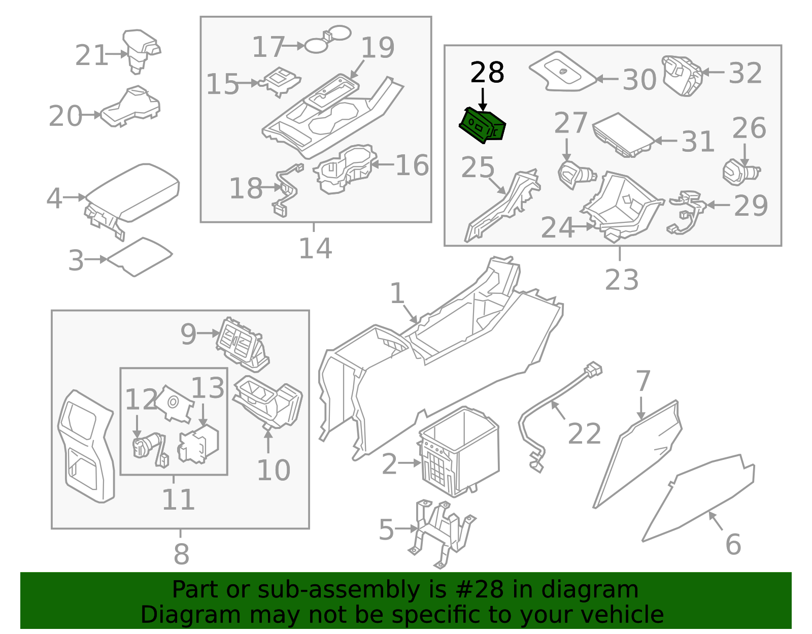 96120-D9600 - Auxiliary Jack 2020-2022 Kia Sportage | Kia.Parts Store