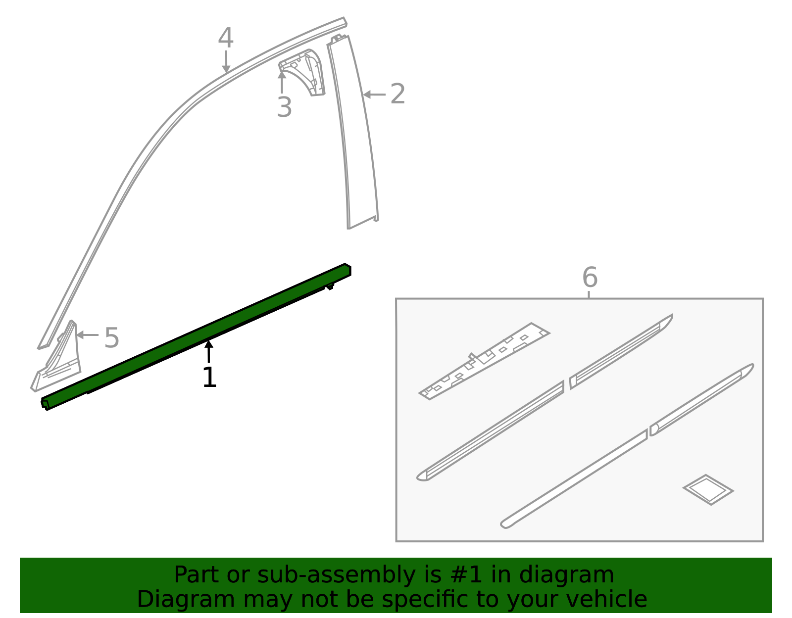 72410-T20-A11 - High-Quality Right Front Door Belt Molding for 2022 ...