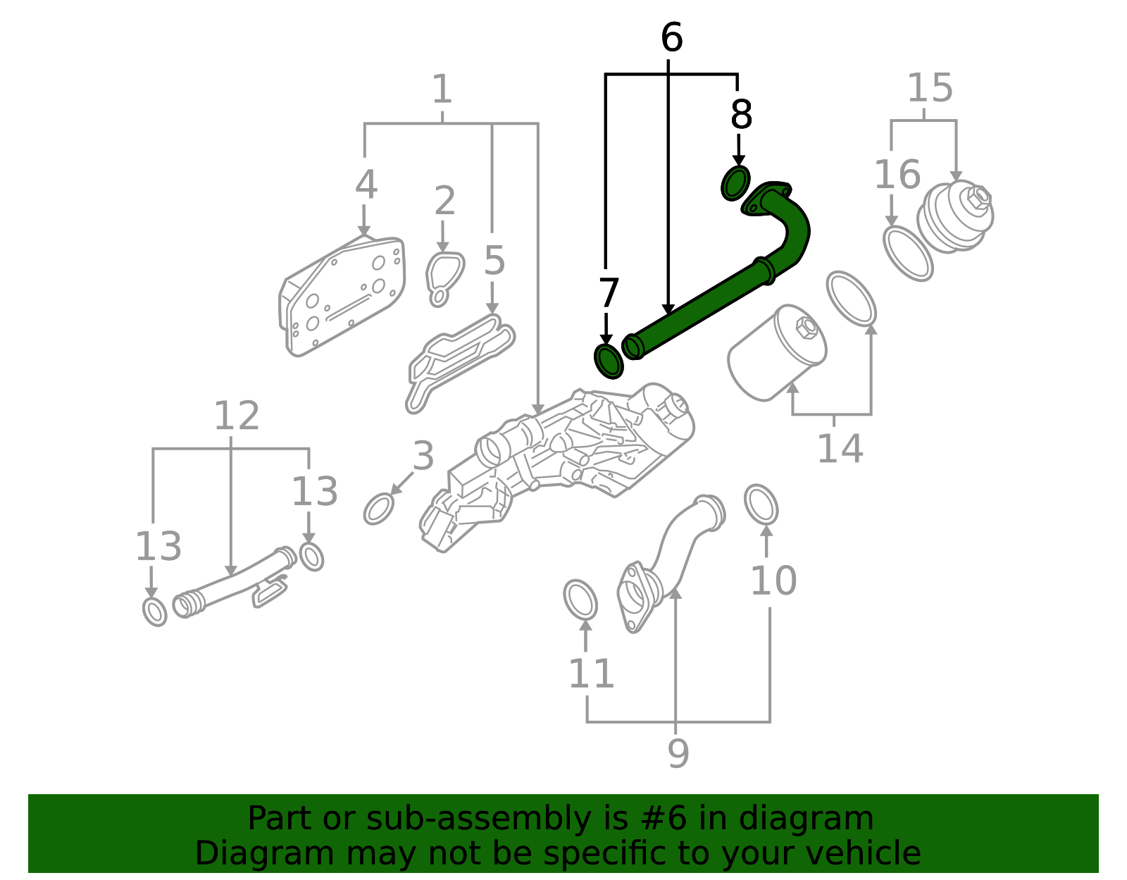 2008 2018 Gm Pipe 28290053 Courtesy Parts
