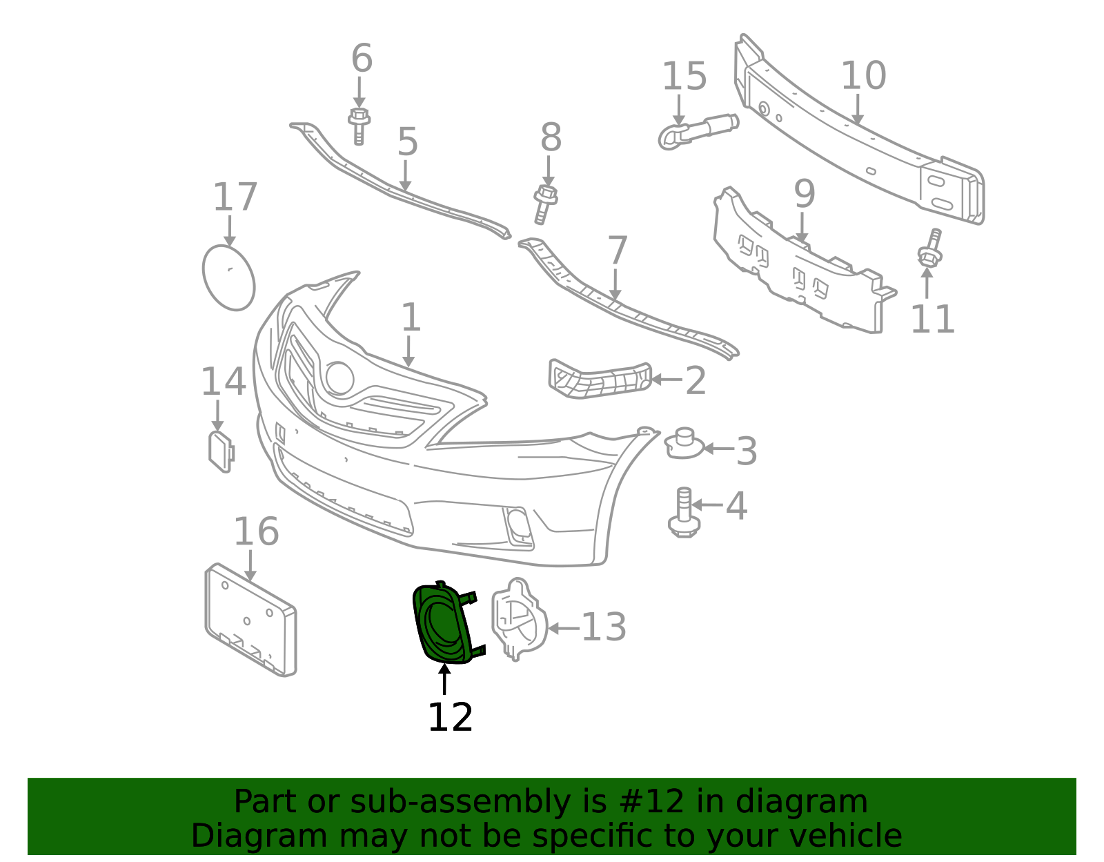 2010-2011 Toyota Camry Jack Plug Cover 52030-06060 | Toyota Parts Center