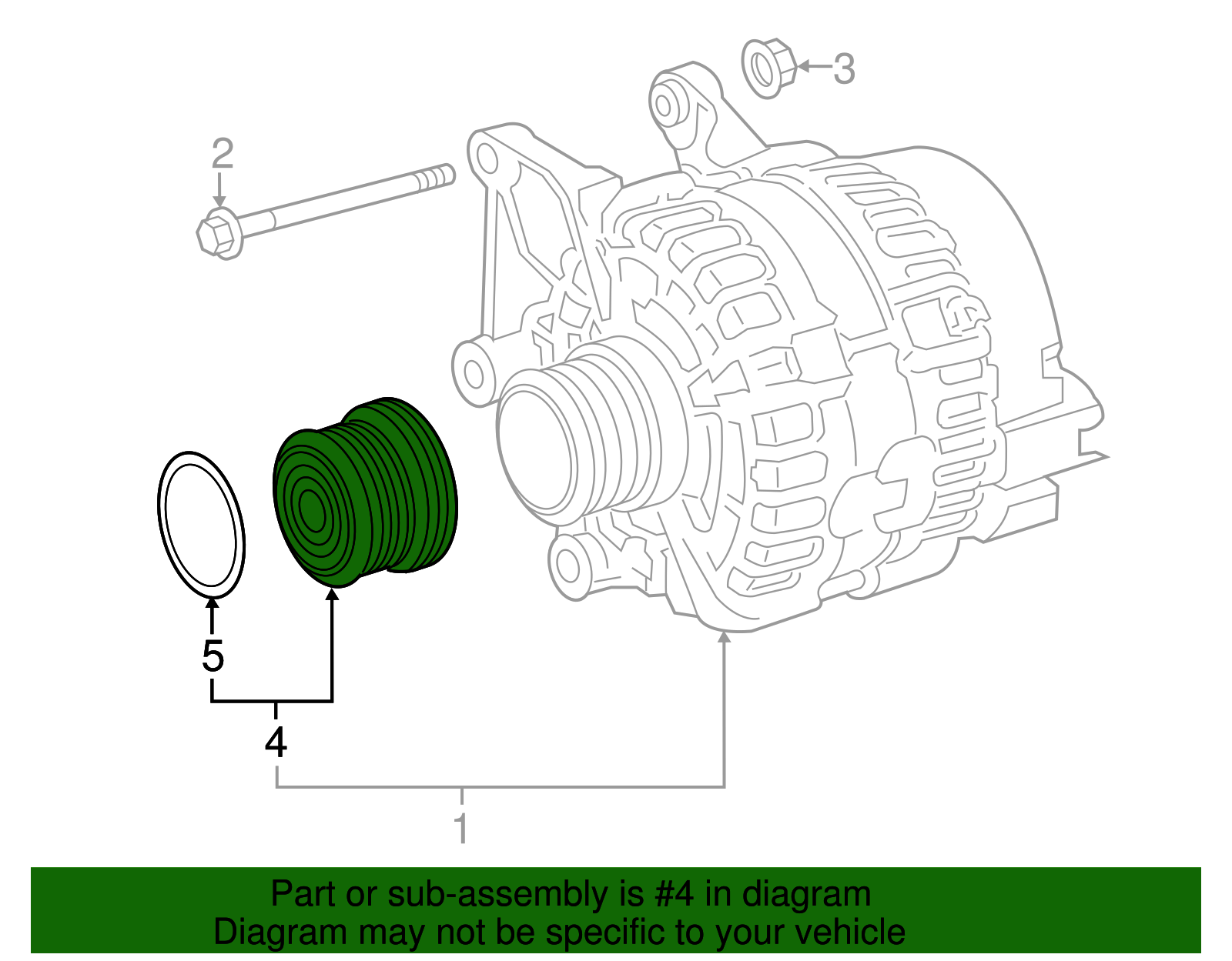 2016-2019 Infiniti Pulley 23151-HG00A | Infiniti of Nashua