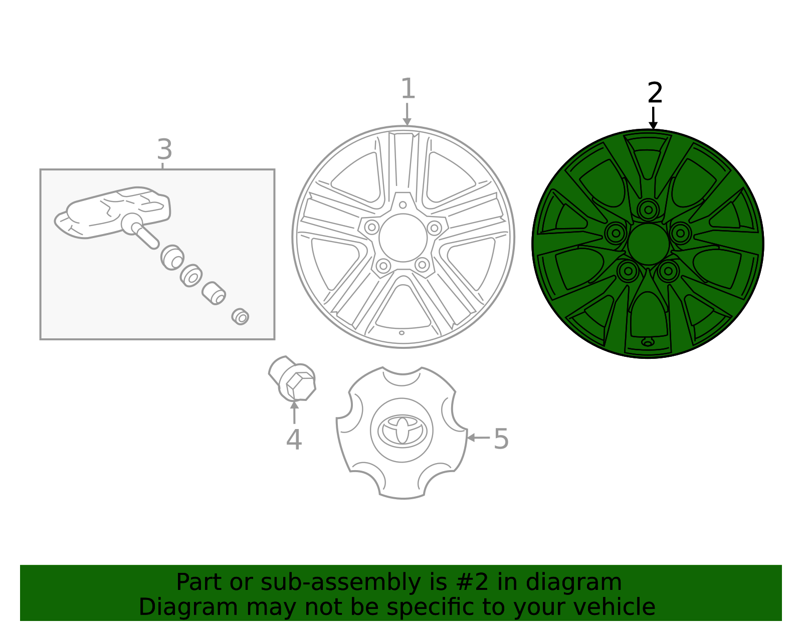 Wheel Disc 42611-60G80 | Toyota Parts Center