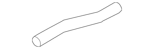 2006-2011 Hyundai Accent Upper Hose 25411-1E000 | OEM Parts Online