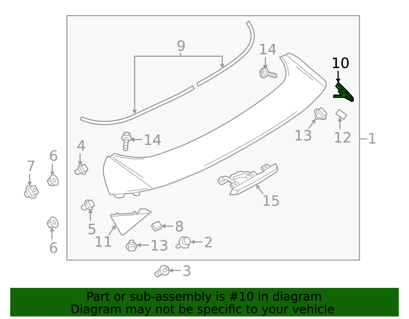 2016-2021 Mazda CX-3 Side Support - Passenger Side (RH) D10E-51-9B0A ...
