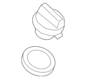 2005-2018 Volkswagen Filler Cap 06C-103-485-P | VW Direct Auto Parts