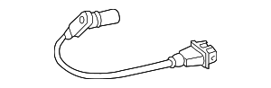 2004-2005 Volkswagen Passat Crankshaft Position Sensor 038-907-319-E ...
