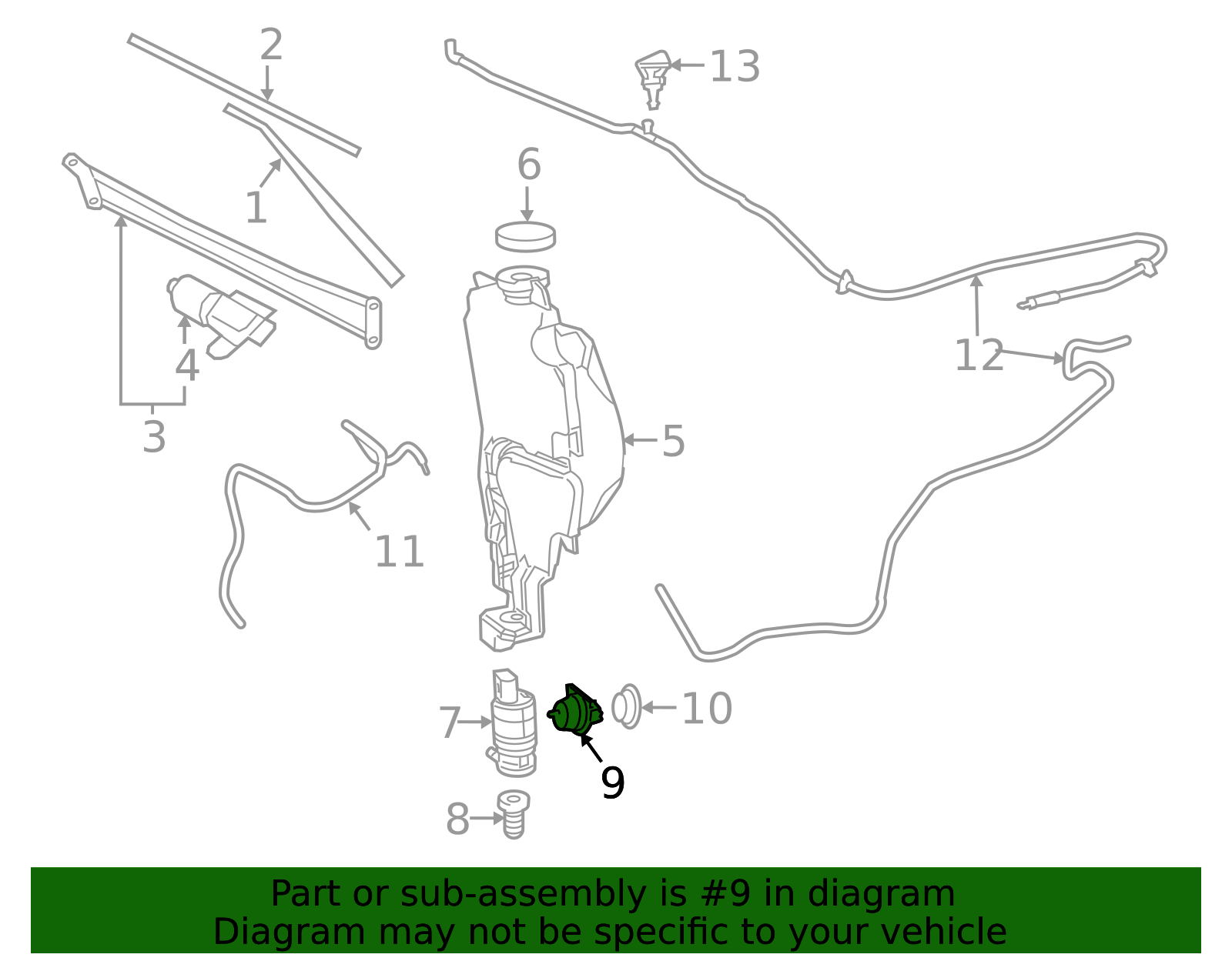 Level Sensor 05152029AB | Mopar Parts Canada