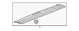 2015-2020 GM Jet Black Liftgate Sill Plate 22886549 | Capital Chevy Parts