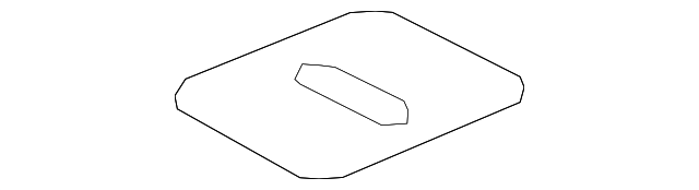 22886542 - Jet Black Liftgate Lock Striker Cover 2015-2020 GM | Gateway ...