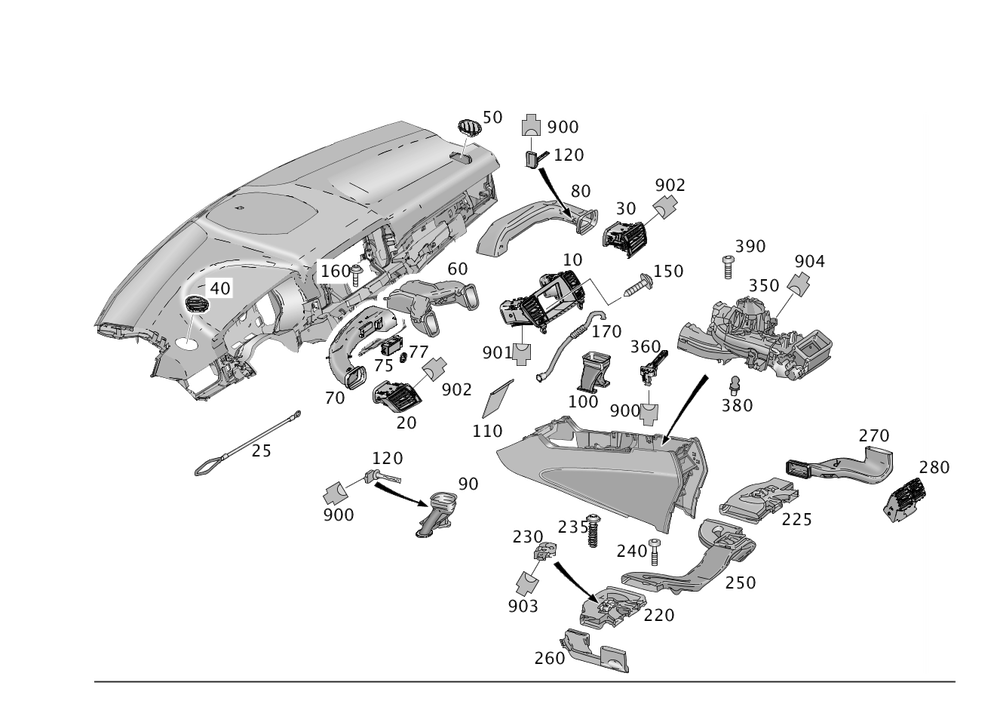 1998-2026 Mercedes-Benz Temperature Sensor 163-830-02-72 | MB OEM Parts