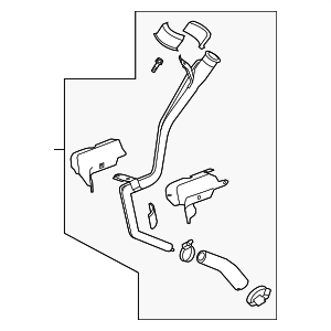 2012-2020 GM Fuel Tank Filler Pipe 22944783 | Shop Matick Buick GMC