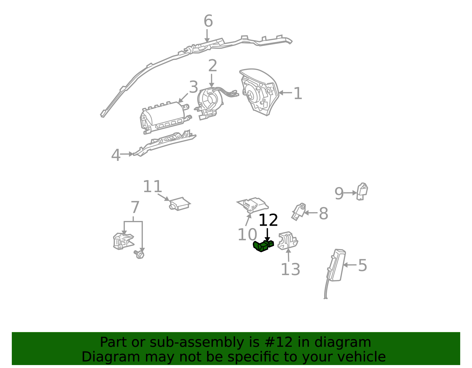 89178-33040 - High-Quality Seat Track Position Sensor for 2006-2009 ...