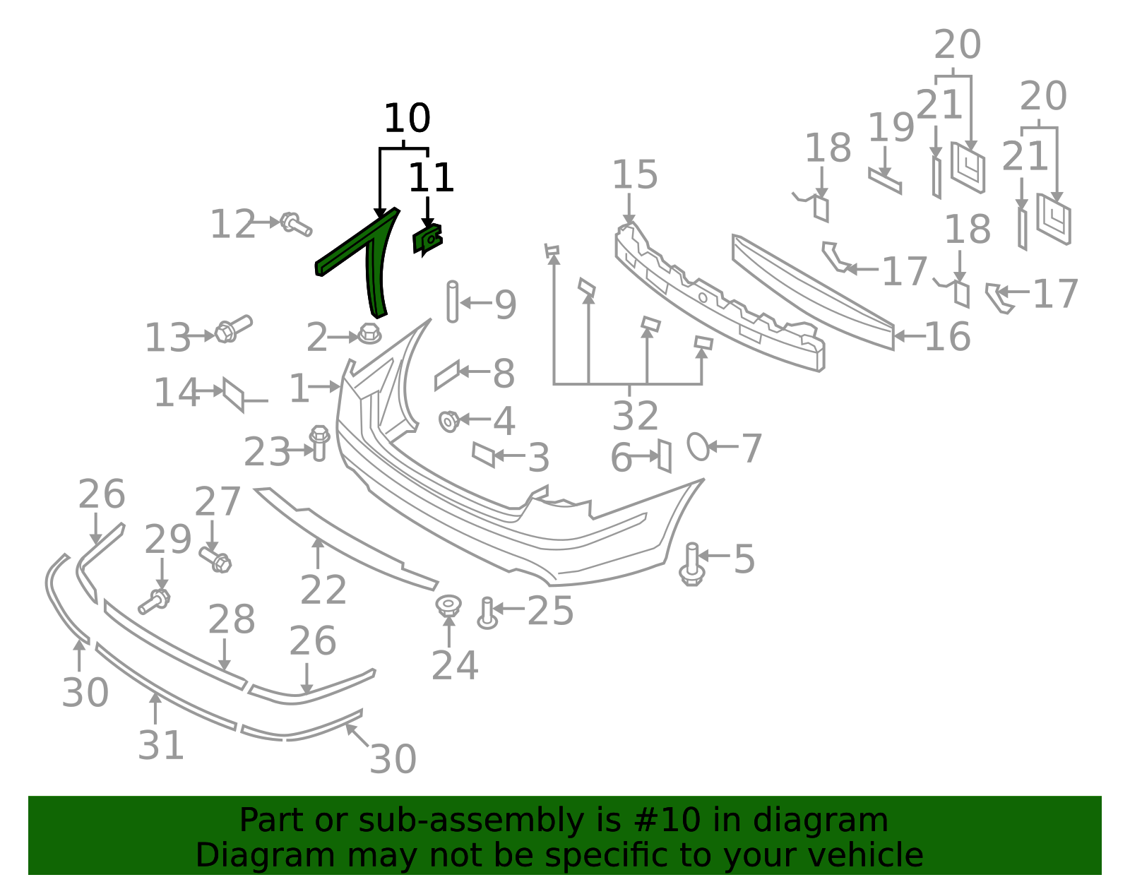 Side Bracket 86614-3M000 | MotorMotor
