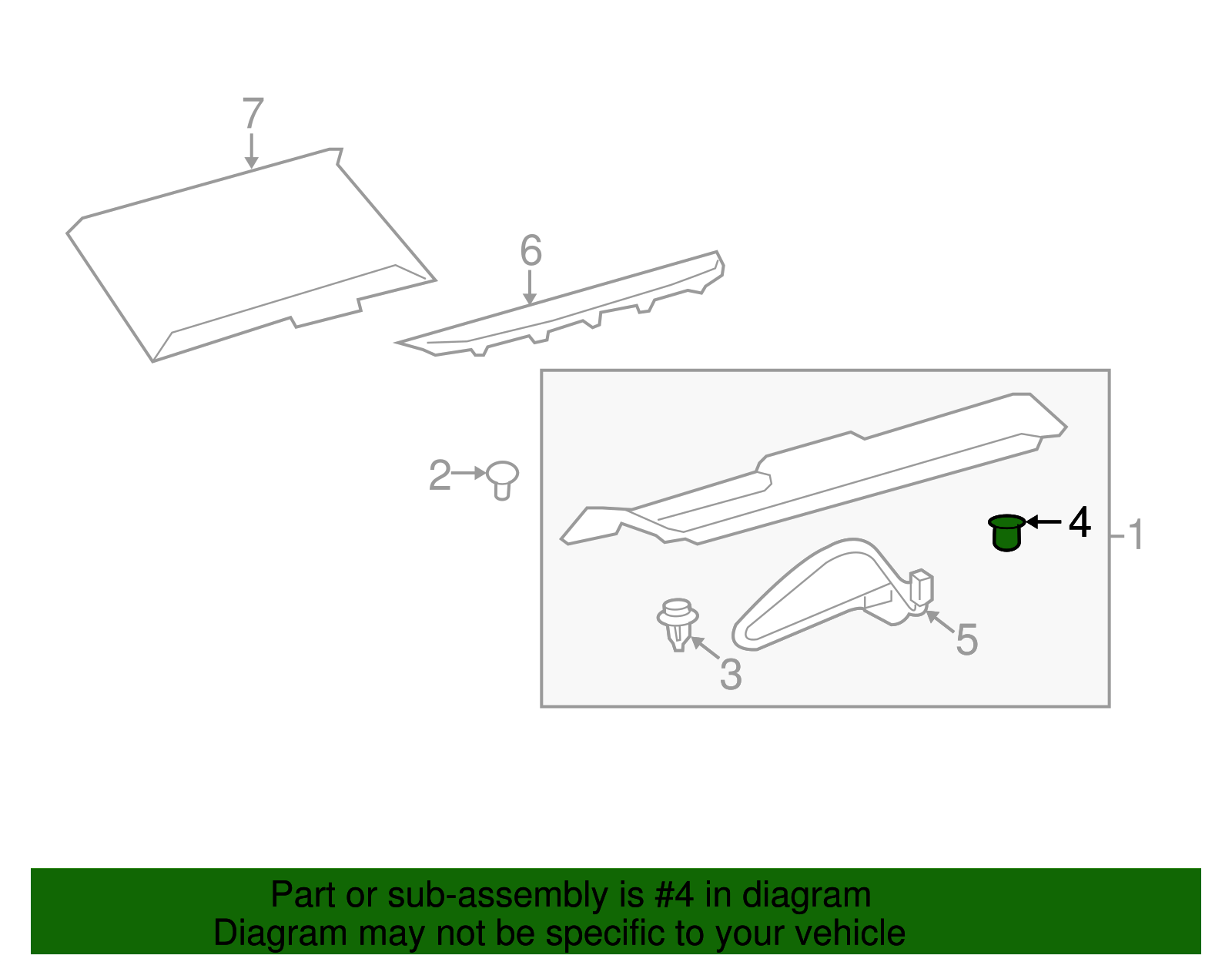 88625-47031 - Sunload Sensor For 1998-2024 Lexus | Lexus OE Parts