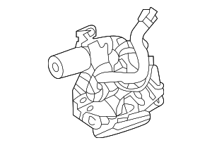 2020-2024 Toyota Trunk Lock Actuator Motor 69350-0E151 | Toyota Parts ...