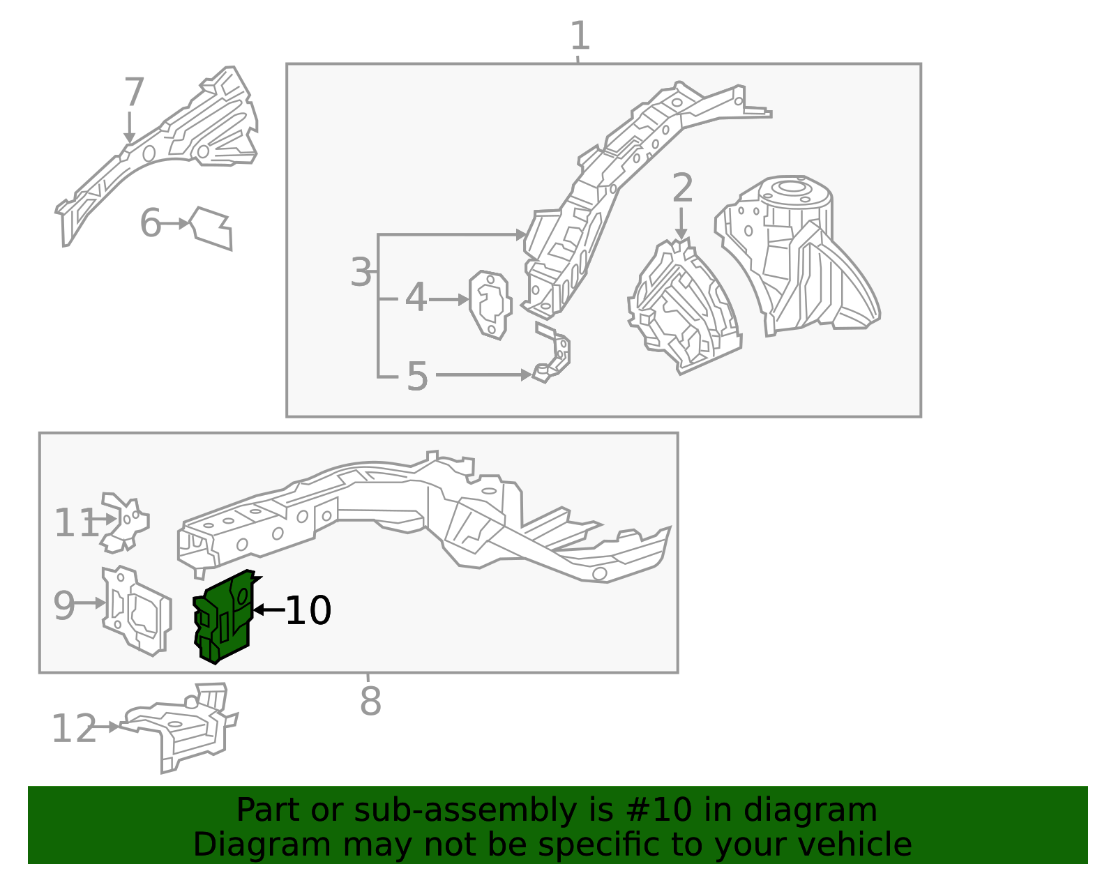04606-TR0-A00ZZ - Mount Bracket 2012-2015 Honda Civic | Honda Parts Online