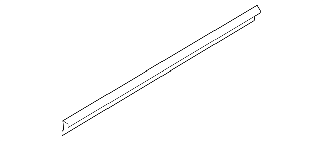 80838-5AA1A - Lower Seal - 2015-2020 Nissan Murano | Nissan OEM Parts ...