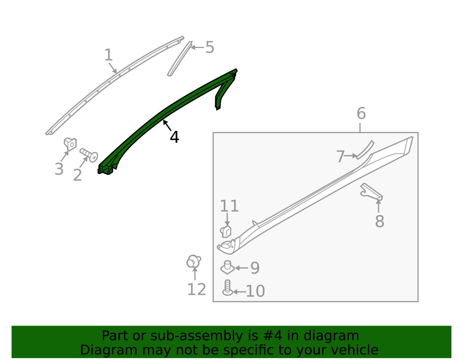 2010-2016 Hyundai Genesis Coupe Upper Weather-Strip 82150-2M000 ...