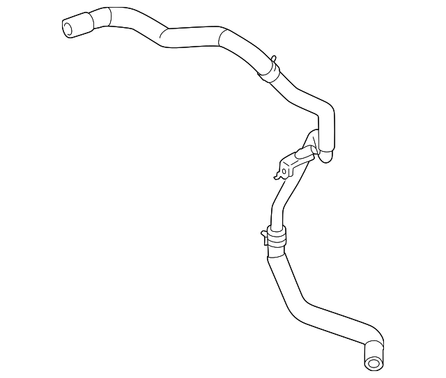 Genuine Toyota Heater Hose part# 87209-62050 for 2021-2025 Toyota Mirai ...