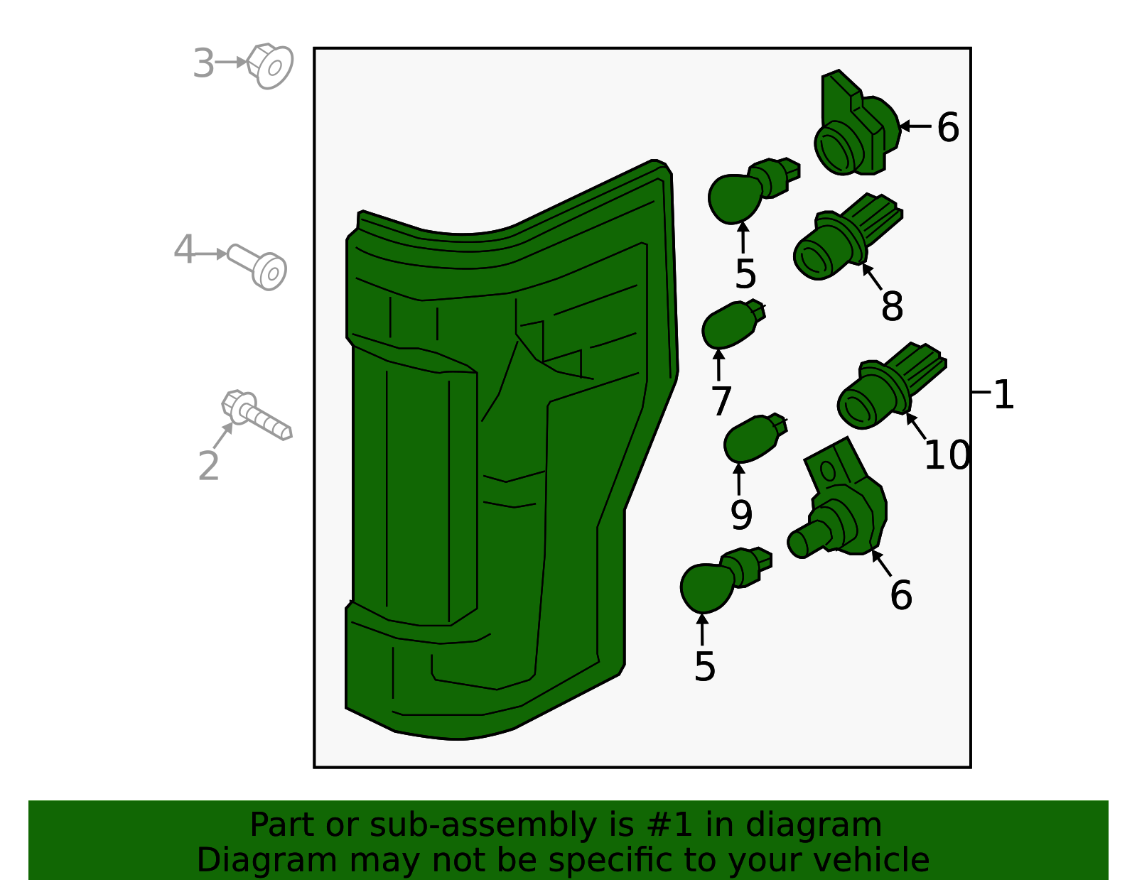 2020-2022 Ford Tail Lamp LC3Z-13404-C | Ford OEM Parts Outlet