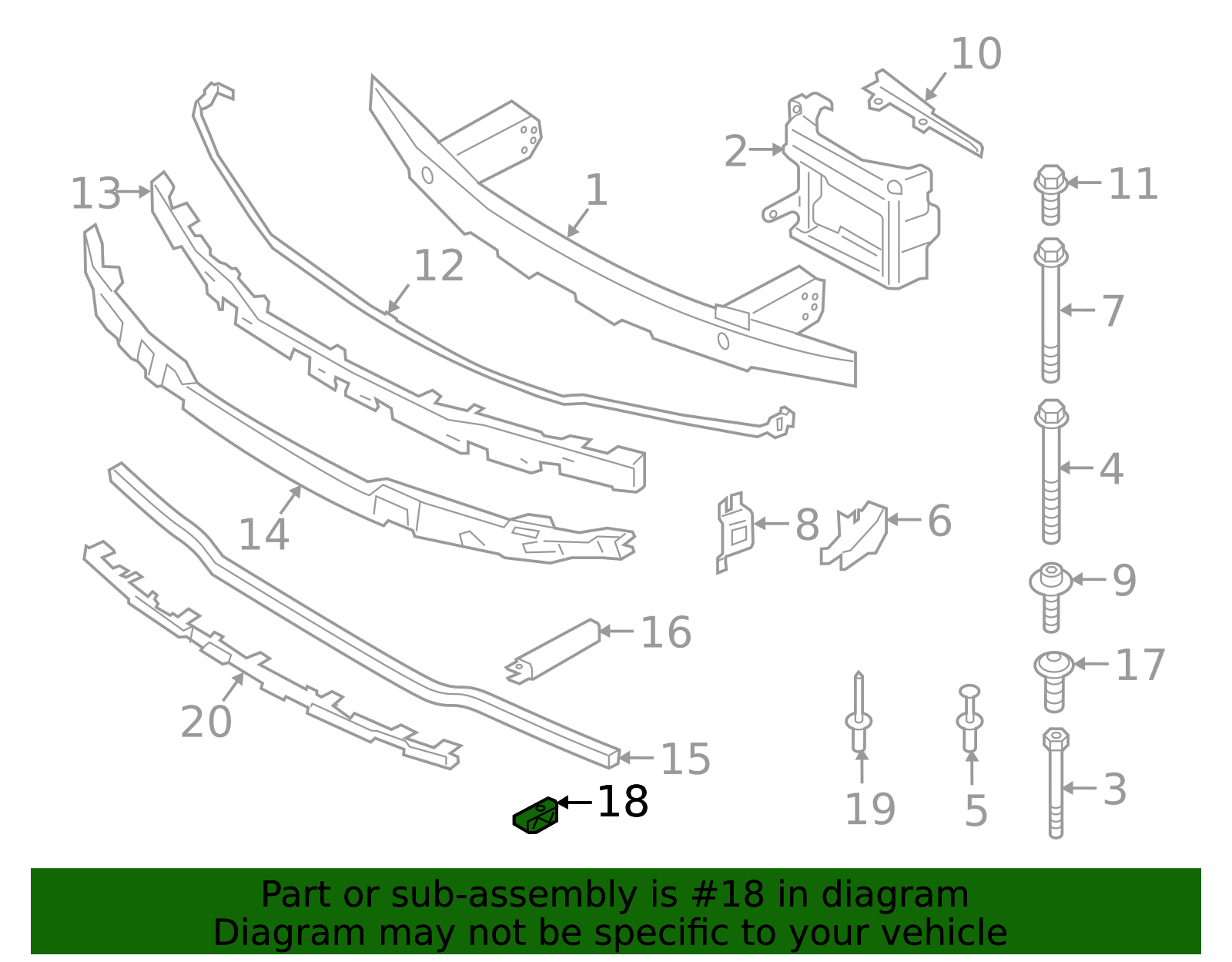 51117422222 - 2019-2025 BMW Damper (51-11-7-422-222) | BMW of South ...