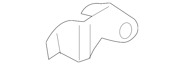 2013-2017 Honda Accord Fender Bracket 60212-T2A-A00ZZ | Cheaper Honda Parts