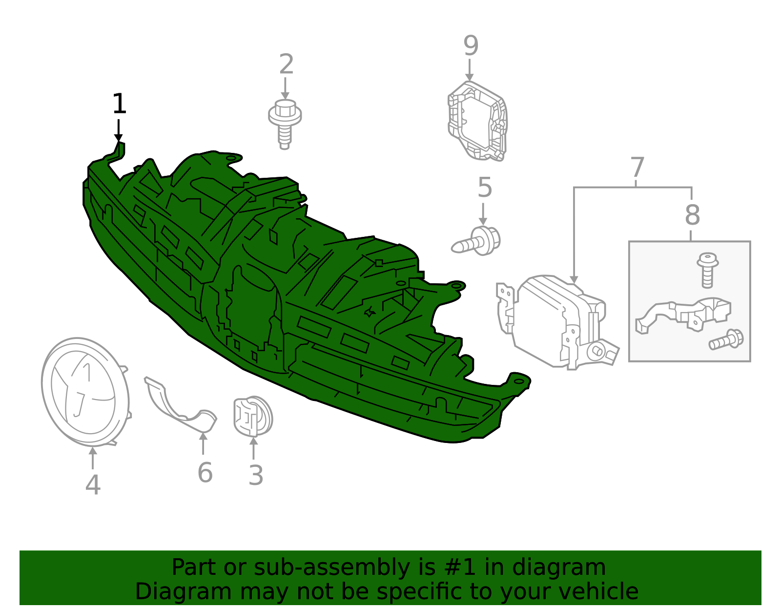 Genuine Toyota Grille part# 53101-47110 for 2019-2022 Toyota | Ourisman ...