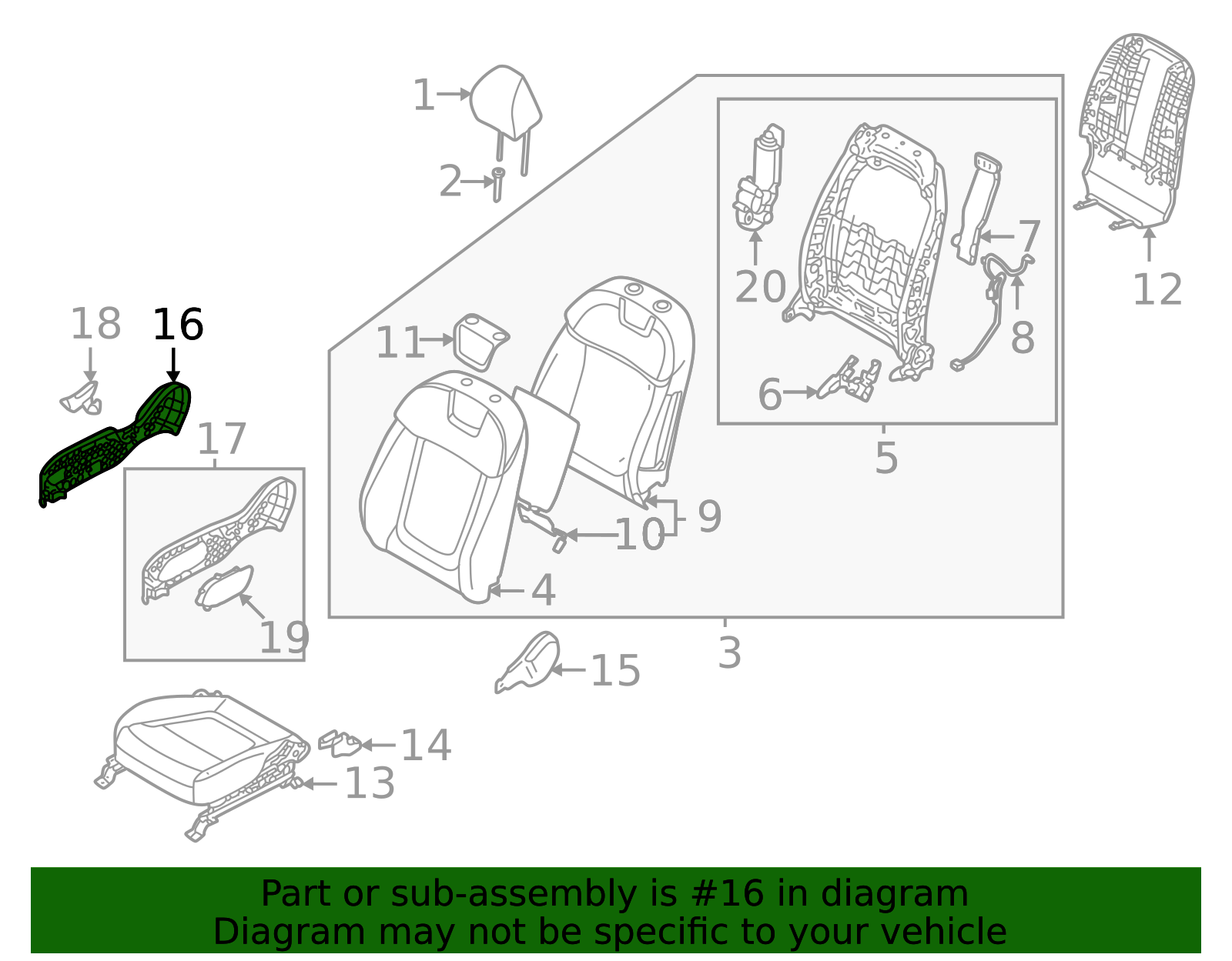 Seat Trim Panel - Interior Restoration Made Simple 88020-CW010-NNB ...
