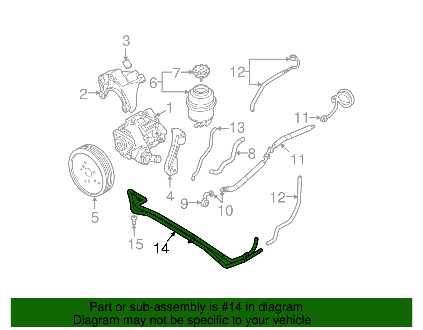 4F0-422-885-J - Power Steering Cooler 2005-2011 Audi | Audi OEM Parts
