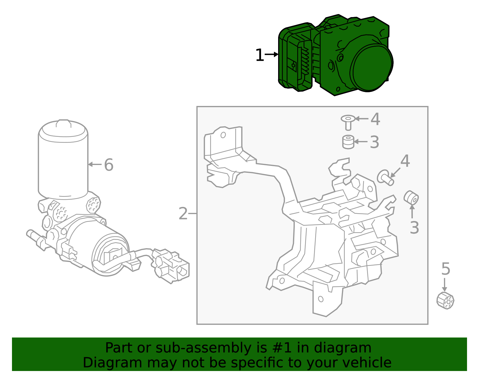 44050-76090 - 2023-2024 Lexus UX250h - Actuator Assembly | My L Parts