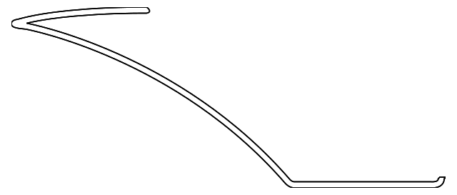 2006-2011 BMW Upper Molding 51317061970 | OEM Parts Online