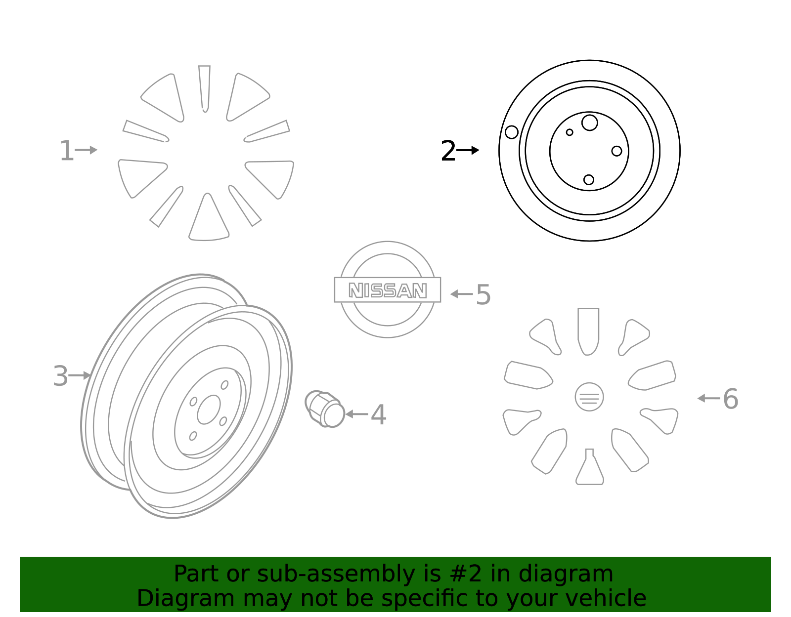 Wheel, Steel | Official Nissan Parts Store