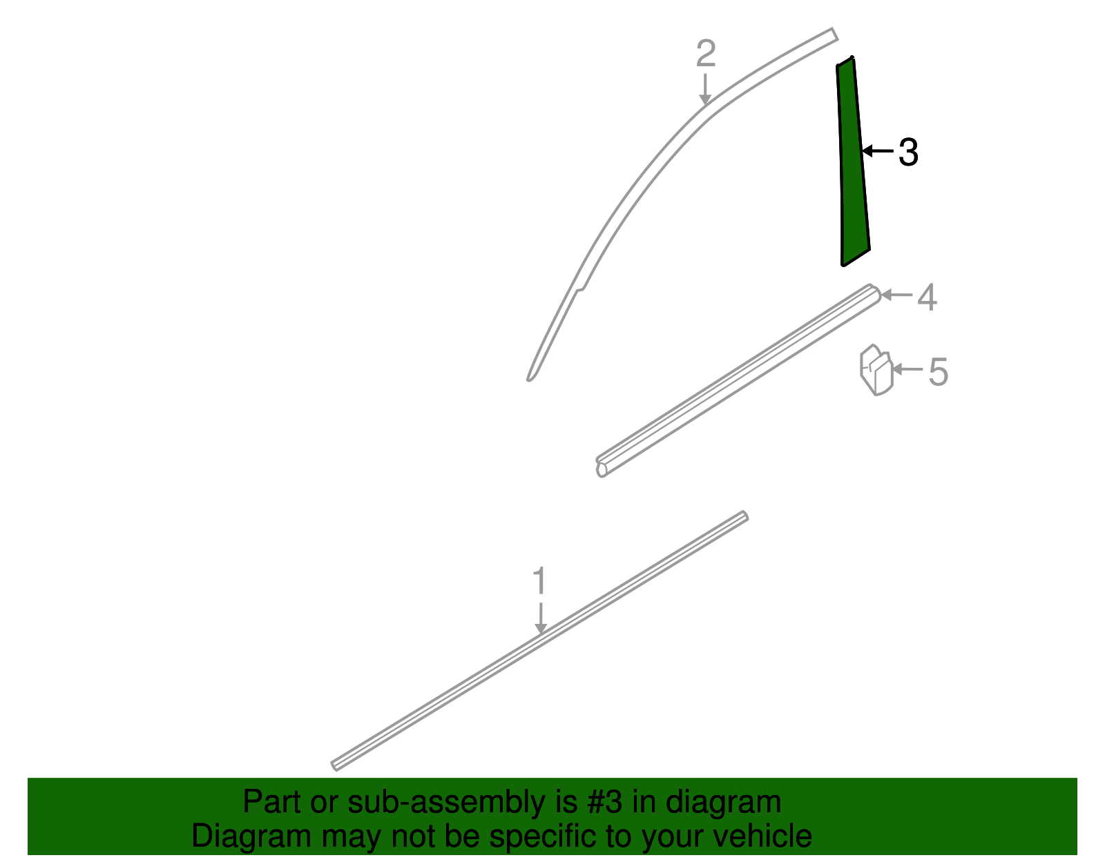2004-2009 Mazda 3 | Applique | BP4K-50-8W3B | Mazda Online Parts