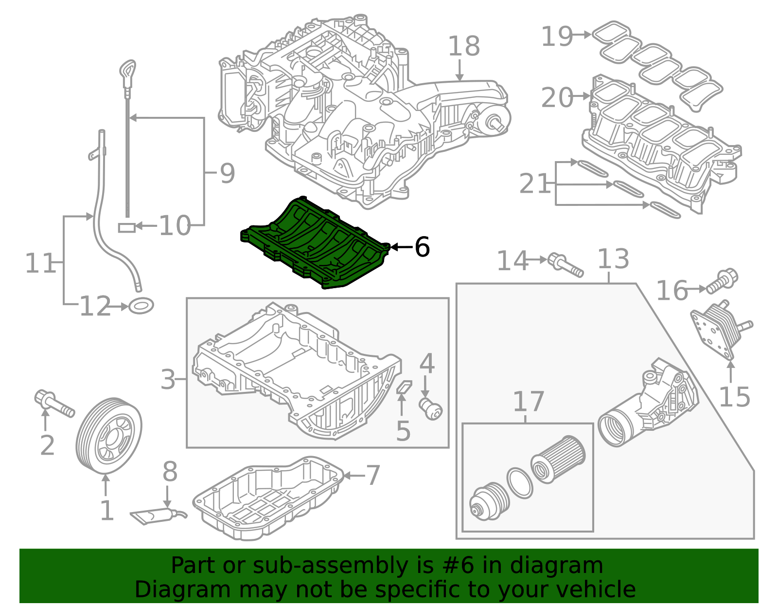 2015-2025 Hyundai Baffle Plate 21525-3CKA0 | MotorMotor