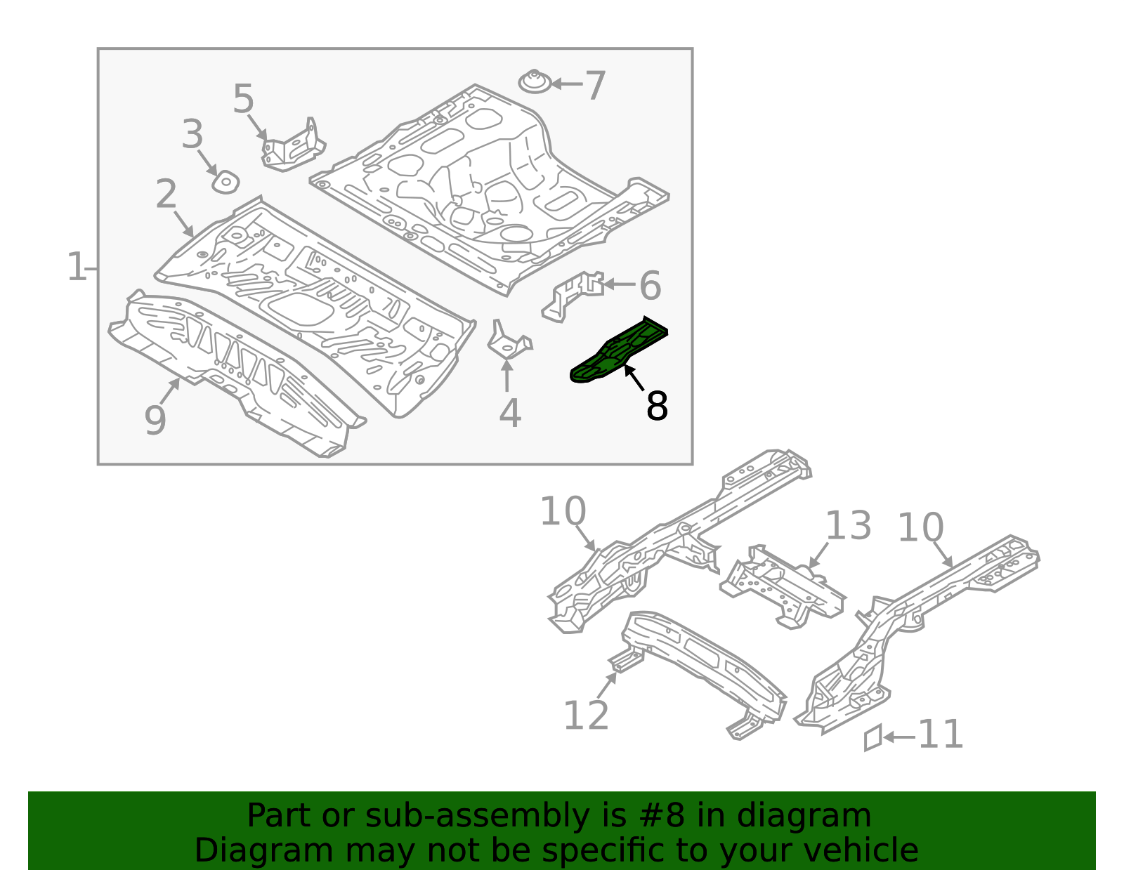 65517-J0000 - High-Quality Tow Hook Bracket for 2018-2022 Hyundai ...