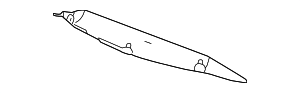 2003-2006 Chevrolet SSR Air Deflector 15109444 | Capital Chevy Parts