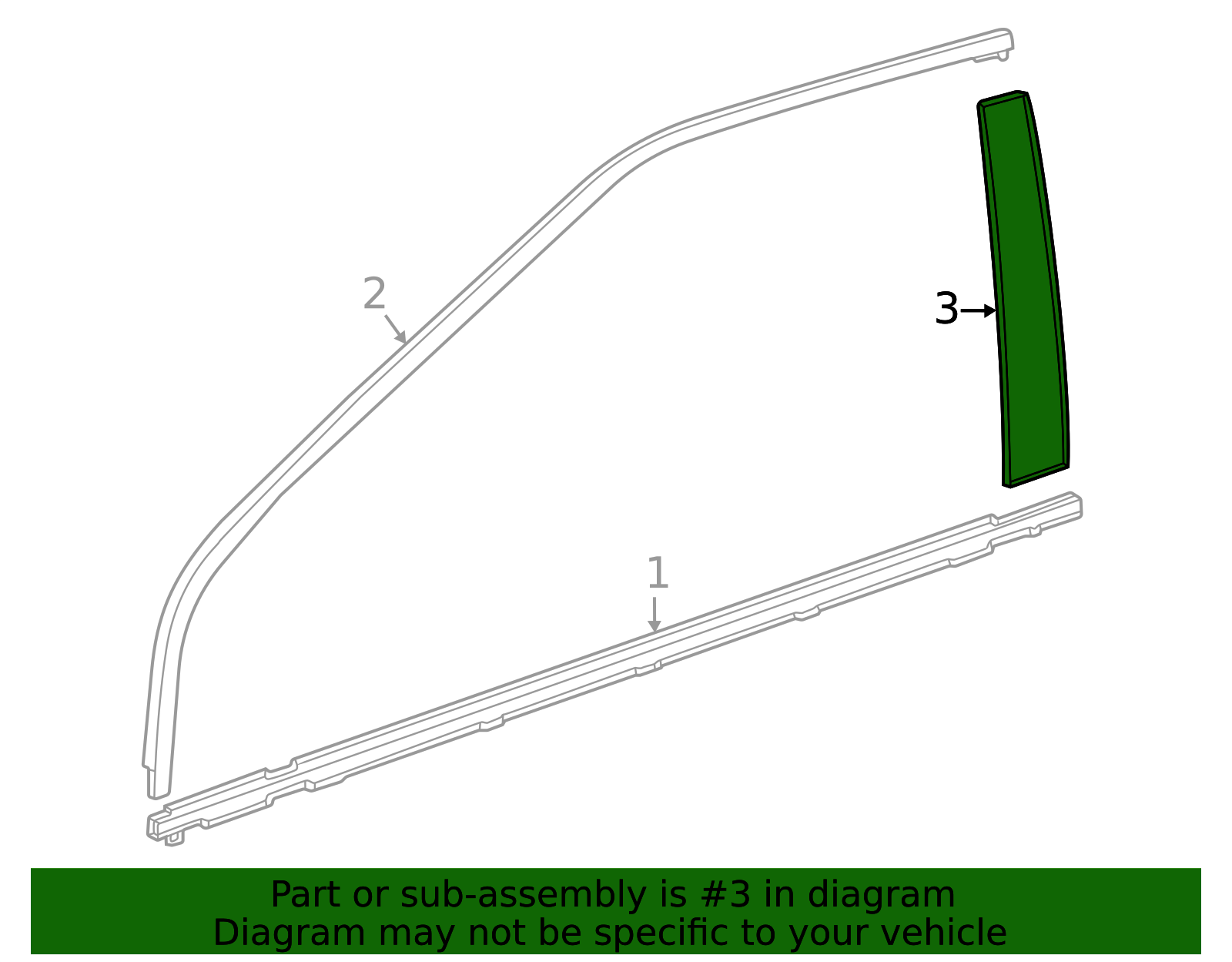 75071-62010 - Door Reveal Molding Toyota Parts Space