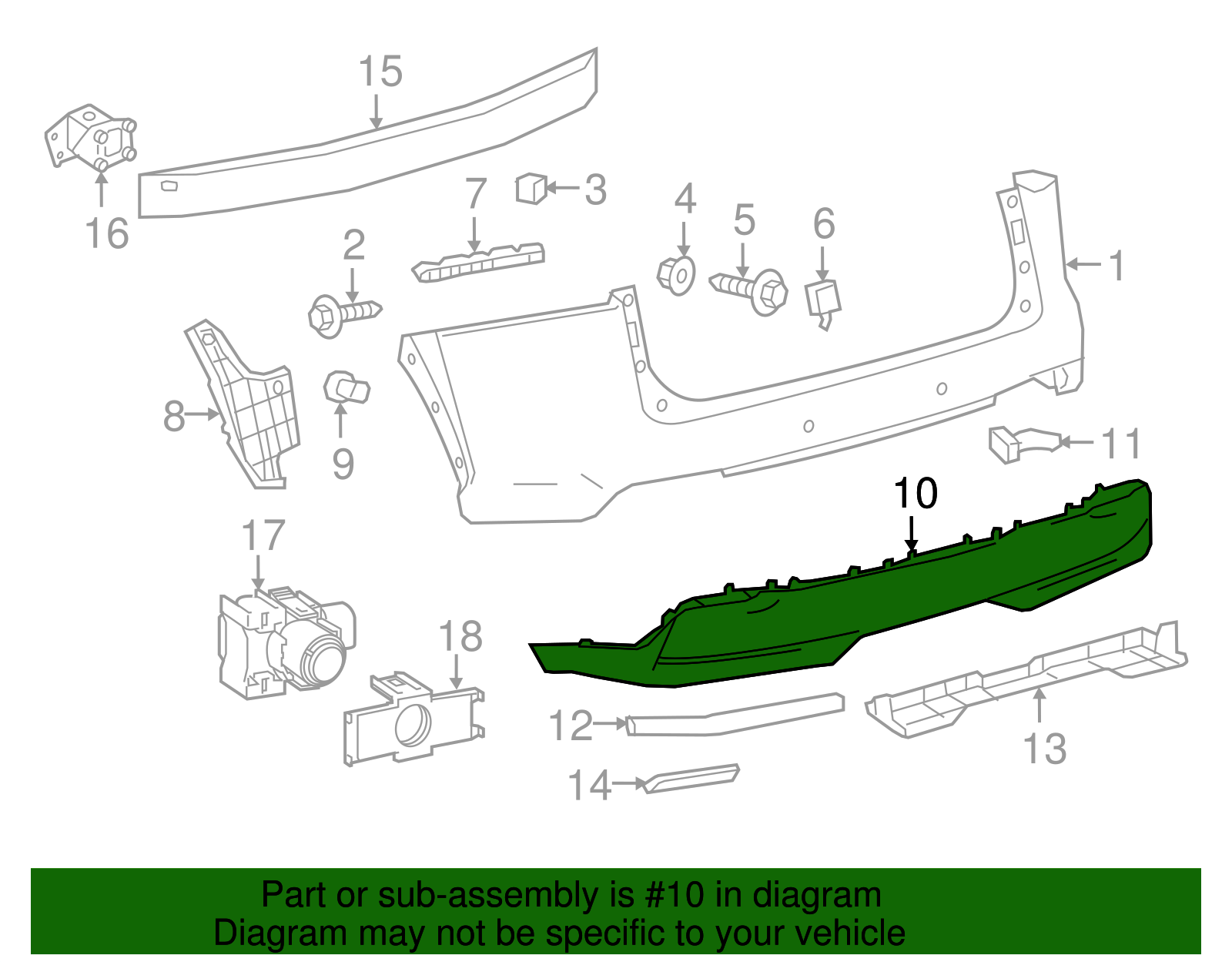 2015-2017 Lexus NX300h Lower Cover 52169-78020 | OEM Parts Online